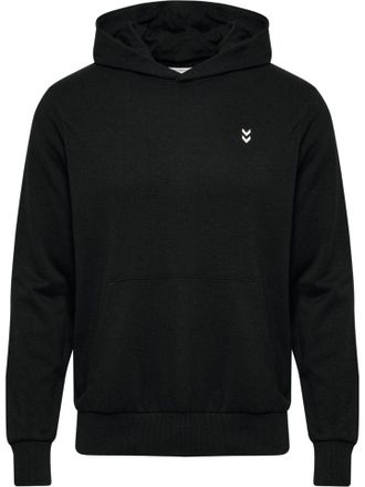 Hummel Kapuzensweatshirt HMLPULSE SWEAT HOODIE mit gesticktem Chevron-Logo, aus weichem Sweatstoff
