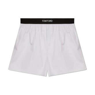 Tom Ford Homme, Sous-v&ecirc;tements, Gris, Taille: M Boxer Shorts avec Logo