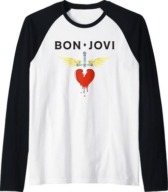 Bon Jovi Offizieller Bon Jovi Herzdolch Raglan