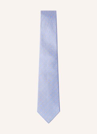 Hackett Krawatte Twill Mayfair Dot blau