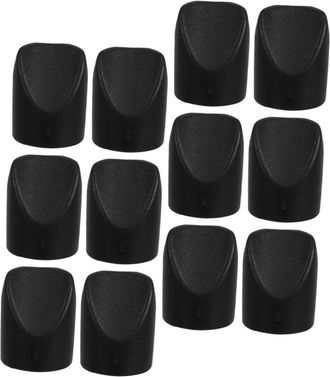 Holibanna 12stücke Stuhlbeinkappen V-förmige Stuhlbeinspitzen rutschfeste Möbelbeinabdeckungen Kratzfeste Bodenstuhlspitzen Für Holzböden Esszimmerstühle Und Bü