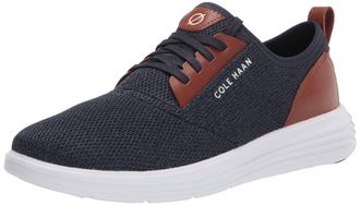 Cole Haan Herren Grandsport Journey Knit Sneaker, Marineblau-Tinte/Woodbury/Optic White, 44.5 EU