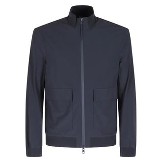 Duno Homme, Vestes, Bleu, Taille: 2XL Sound Bomber Jacket