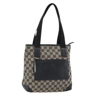 Gucci Pre-owned Vintage GG Canvas Tote Bag - Femme - Pre-owned - Beige - Taille: ONE Size
