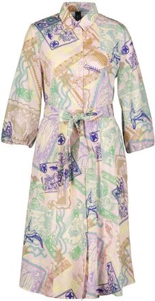 Marc Cain Damen Hemdblusenkleid aus Baumwolle