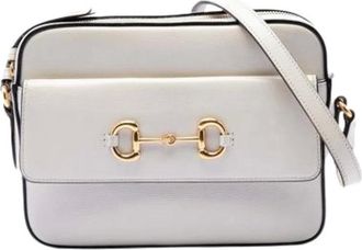 Gucci Sac bandouli&egrave;re vintage Pre-owned - Femme - Pre-owned - Blanc - Taille: ONE Size