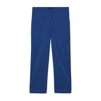 Patrizia Pepe Pantalon Chino - Femme - Pantalons - Bleu - Taille: 42 FR