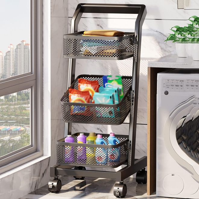 Generic Küchenwagen, rollender Küchen-Aufbewahrungswagen mit Rädern ...