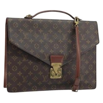 Louis Vuitton Pre-owned Monogram Business Bag - - Pre-owned - Damen - Braun - ONE SIZE
