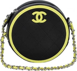 Chanel Pre-owned Cuir sacs-bandouliere - Femme - Pre-owned - Noir - Taille: ONE Size