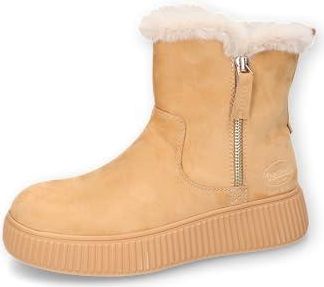 Dockers by Gerli Bottines de combat pour femme, doublure chaude, Sable 450, 41 EU