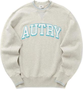 Autry Homme, Sweatshirts et sweats &agrave; capuche, Gris, Taille: M College SweaT-shirt