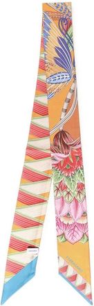 Ferragamo Femme, Accessoires, Multicolore, Taille: ONE Size Silky Scarf