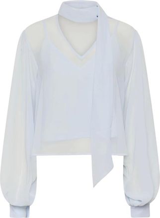Gestuz Femme, Blouses et Chemises, Bleu, Taille: 44 FR Blouse