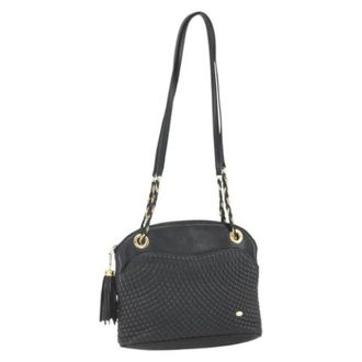 Bally Pre-owned Leder Schultertasche - - Pre-owned - Damen - Schwarzk - ONE SIZE