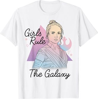 Star Wars The Rise Of Skywalker Rey Girls Rule The Galaxy T-Shirt
