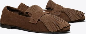 Tory Burch Damen Ballet Loafer mit Fransen