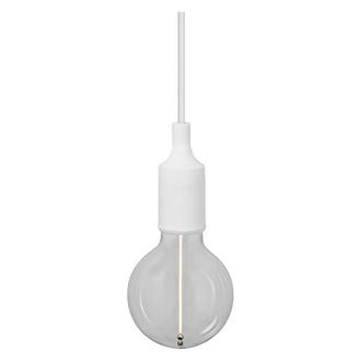Osram Vintage 1906 Pendelleuchte BELL E27, wei&szlig;, max. 15W LED, E27 Sockel, trichterf&ouml;rmiger Baldachin, Innenraum-Pendelleuchte, Kombination mit 1906 Vintage