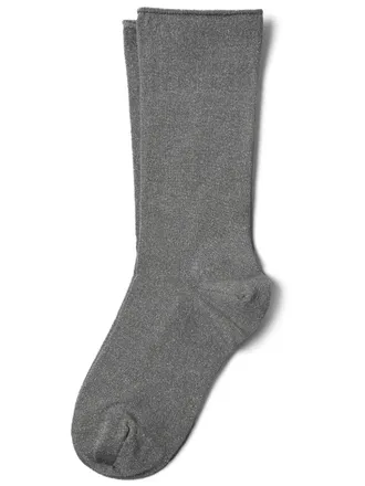 Brunello Cucinelli Socken aus Lurex - Grau