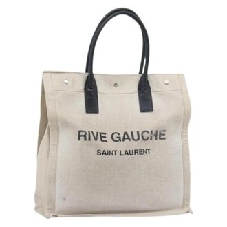 Saint Laurent Pre-owned Coated Canvas Hand Bag - - Pre-owned - Damen - Beige - ONE SIZE