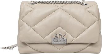 A|X Armani Exchange Sac bandouli&egrave;re - Femme - Sacs - Beige - Taille: ONE Size