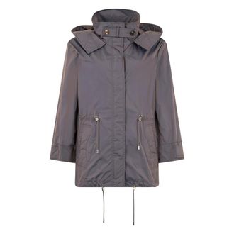 Moorer Bastet Long Jacket - - Coats - Damen - Blau - 2XL