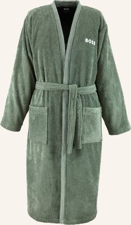 HUGO BOSS Bademantel Edge gruen