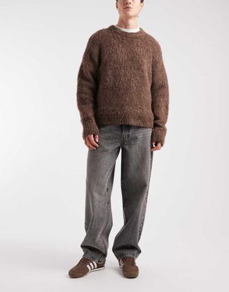 Levi's 578 - Baggy-Jeans in grauer Waschung