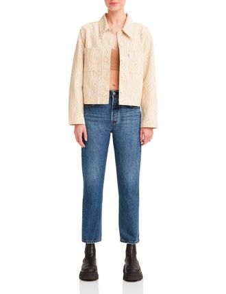 Levi's Damen 501 Crop Jeans,Orinda Troy Horse,27W / 30L