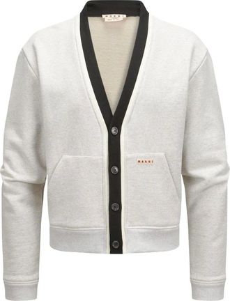 Marni Homme, Pulls, Gris, Taille: 2XL Cardigan SweaT-shirt