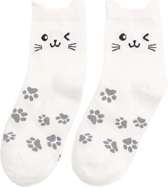 Generic Chaussettes Femme Chaussettes Chaudes Femme Chaussettes Thermiques Femme De Classique Chat Mignon Motifs Animaliers Originaux Id&eacute;ales Pour Amateurs DA