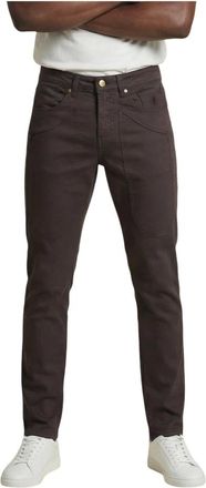 Jeckerson Homme, Pantalons, Brun, Taille: W32 Slim-fit Pantalons