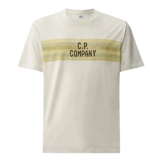 C.P. Company C.p. Company, Homme, Tops, Blanc, Taille: M C.P.Company T-shirts et Polos