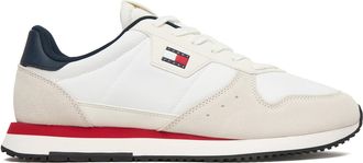 Tommy Jeans Sneakers Tommy Jeans Tjm Eva Runner Leather EM0EM01649 Wei&szlig;