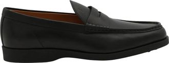 Tod's Tods Loafer - Penny Loafers With Smooth Leather Upper - Gr. 9_5 - in Schwarz - f&uuml;r Damen