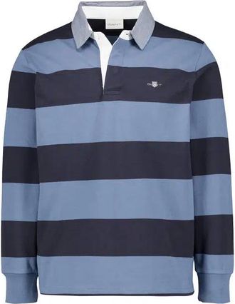 GANT Herren Pullover blau Baumwolle Gestreift