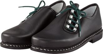 Meindl Trachtenschuh mit markanter Schn&uuml;rung in