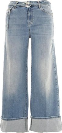 Liu Jo Femme, Jeans, Bleu, Taille: W31 B.Up Good Cropped H.w