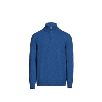 Au Printemps Paris GEFIL Pull in Mesh - Blau