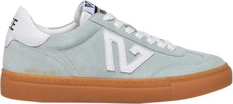 Emanuelle Vee Femme, Chaussures, Vert, Taille: 37 EU Baskets en daim