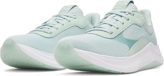 Under Armour UA W Aurora 3 - Enamel Blue/White/Illusion Green - 9,5, Emaille Blau Wei&szlig; Illusion Gr&uuml;n, 44.5 EU