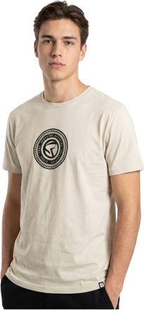 Redskins Homme, Tops, Beige, Taille: XL Tshirt MC coton stretch