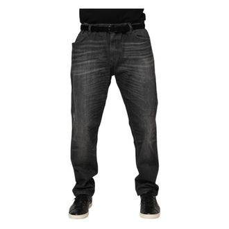 Dolce & Gabbana Graue Lockere Denim Jeans - - Jeans - Herren - Grau - 2XL