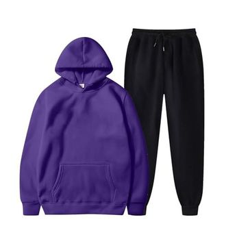 Generic Ensemble de v&ecirc;tements de d&eacute;tente pour femme - Ensemble 2 pi&egrave;ces en satin &agrave; manches longues - Chemise boutonn&eacute;e et pantalon - Ensemble de v&ecirc;tements de 