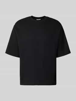 Review Regular-Fit T-Shirt in Plissee-Optik