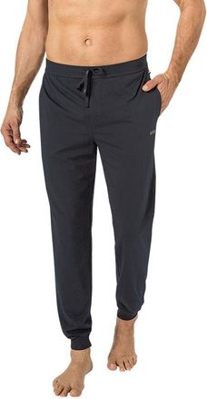 HUGO BOSS Herren Sweatpants blau Baumwolle & Mix unifarben