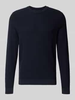 Mc Neal Strickpullover mit gerippten Abschl&uuml;ssen