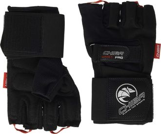 Chiba Gloves Unisex Wristguard Protect Handschuhe, Black, XS