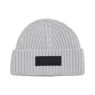 Dondup Rippstrick-Beanie - - Accessories - Herren - Grau - ONE SIZE