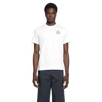 Moncler Cotton Jersey Logo Patch T-Shirt